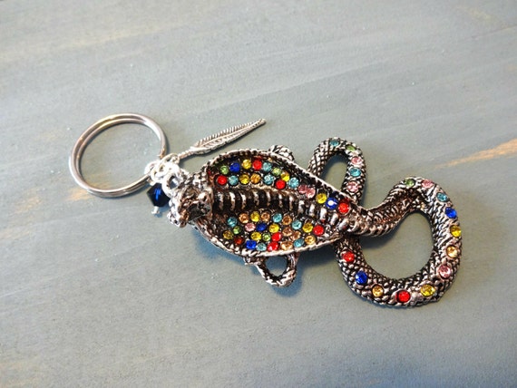Cobra Keychain Snake Key Chain Cobra Jewelry Cobra Gifts | Etsy