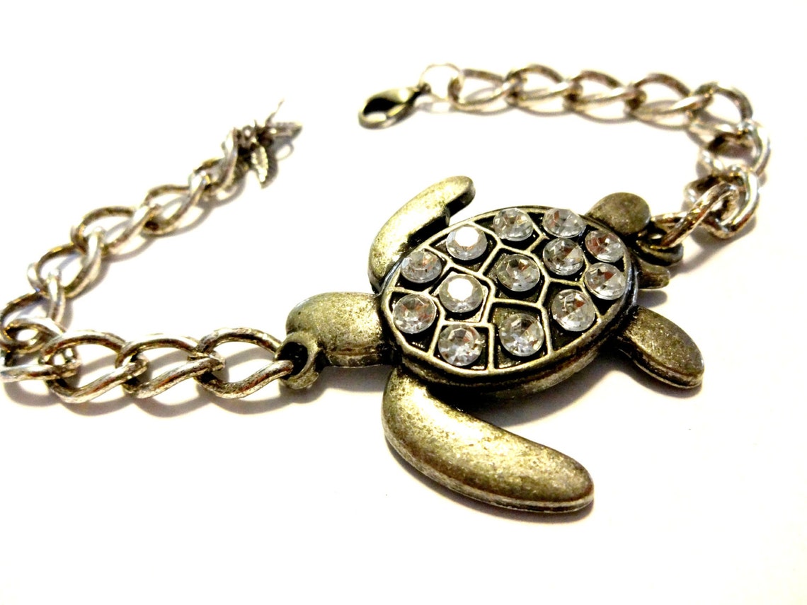 Turtle Bracelet Sea Turtle Bracelet Turtle Jewelry Turtle - Etsy