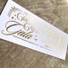 Gold Foil Great Gatsby Gala Tickets, Art Deco Event Entry Ticket, Bash ...