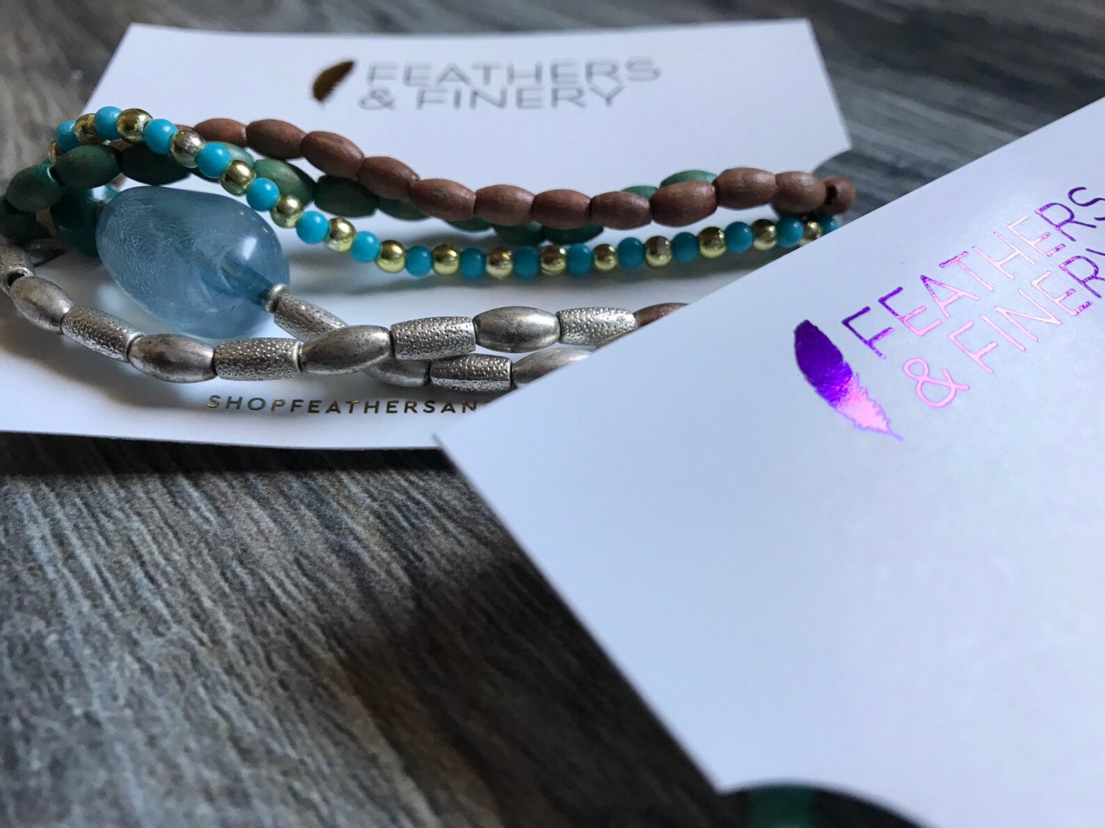 Foil Logo Bracelet Cards Custom Foil Jewelry Cards Necklace - Etsy