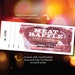 Custom Raffle Tickets, FREE DESIGN, Gala Event Ticket, Numbered Event ...
