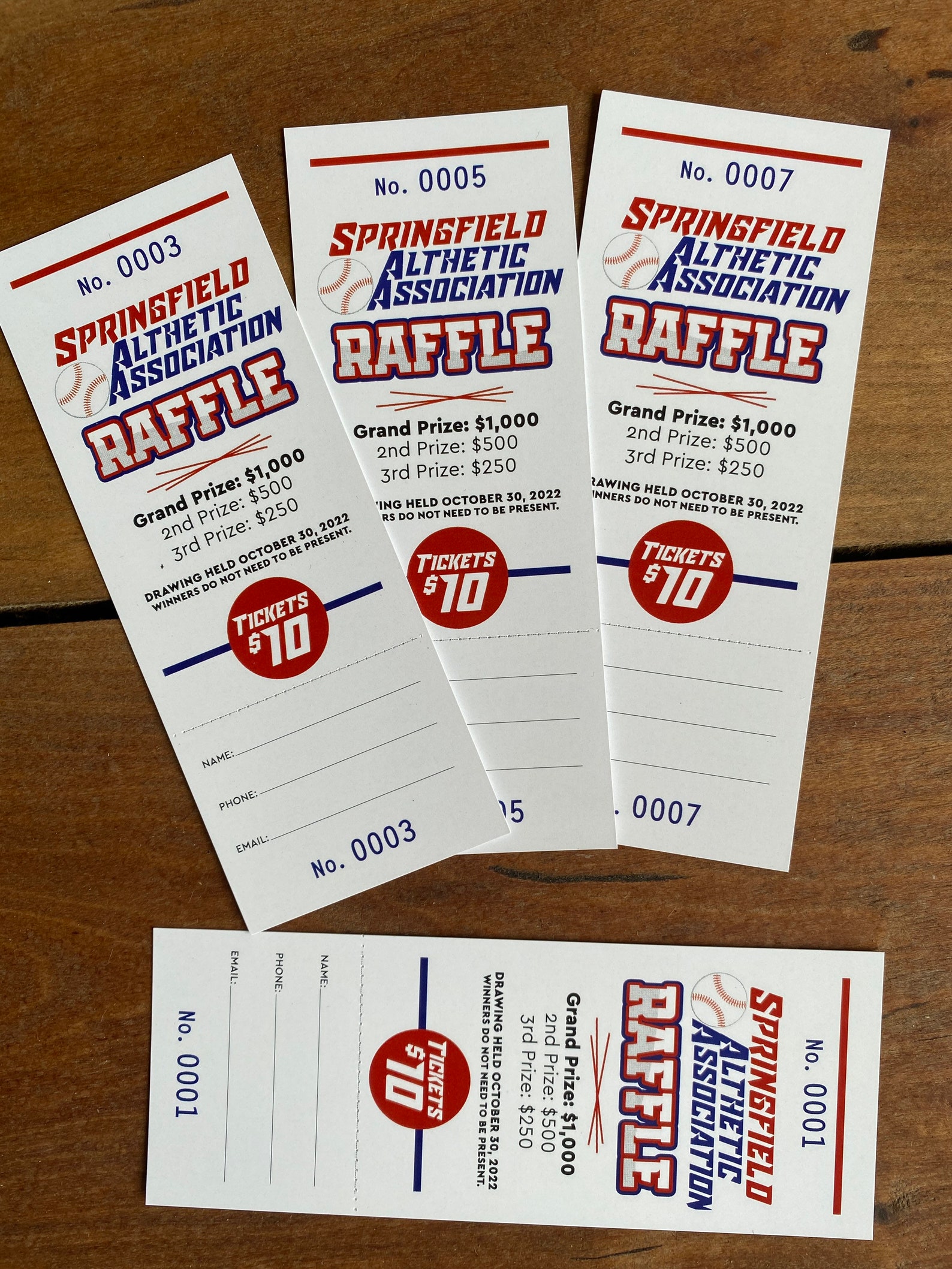Custom Raffle Tickets Full Design Included Gala Ticket - Etsy