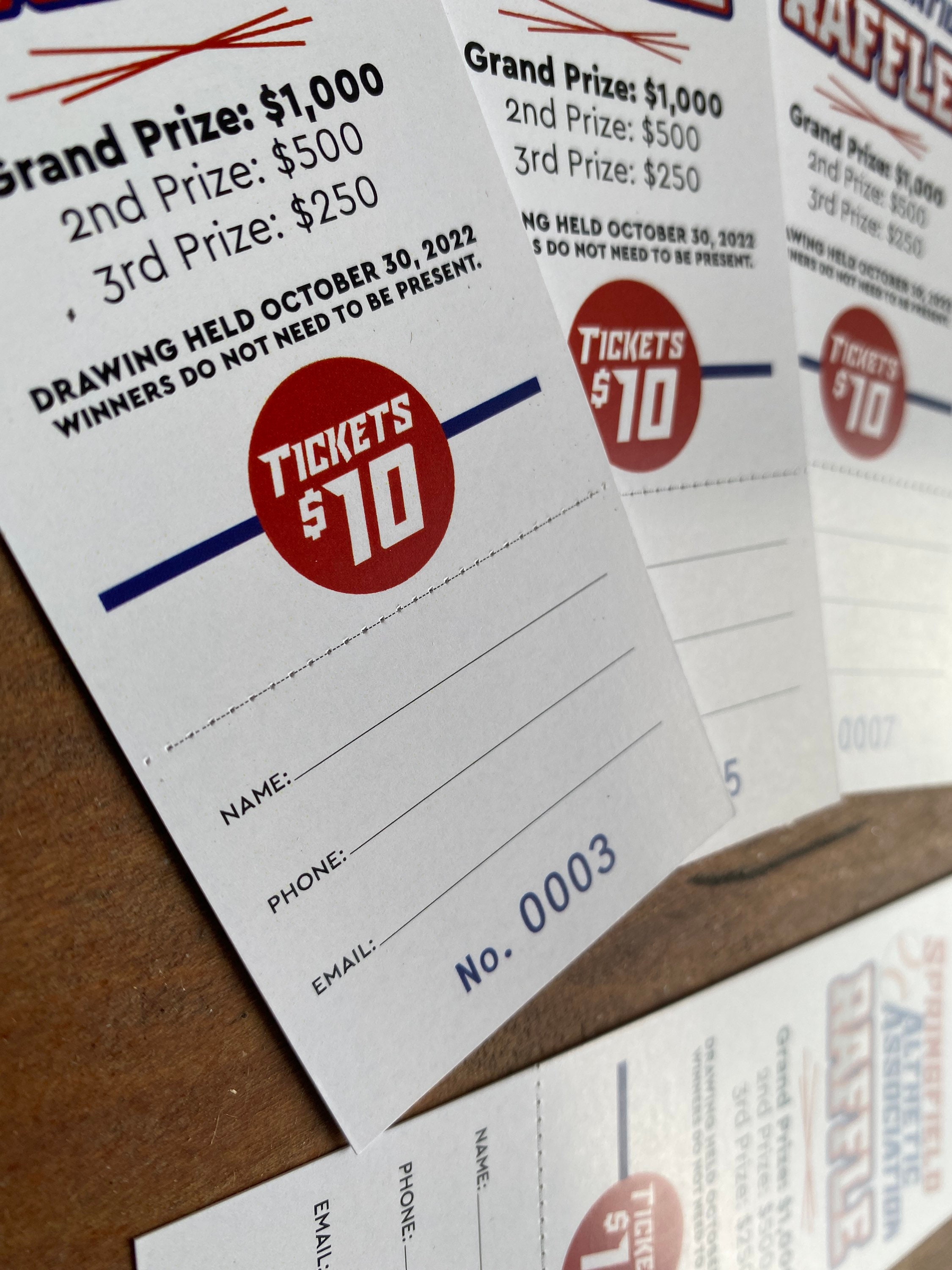 Custom Raffle Tickets Full Design Included Gala Ticket - Etsy