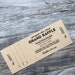 Custom Raffle Tickets, Full Design Included, Gala Ticket Printing ...
