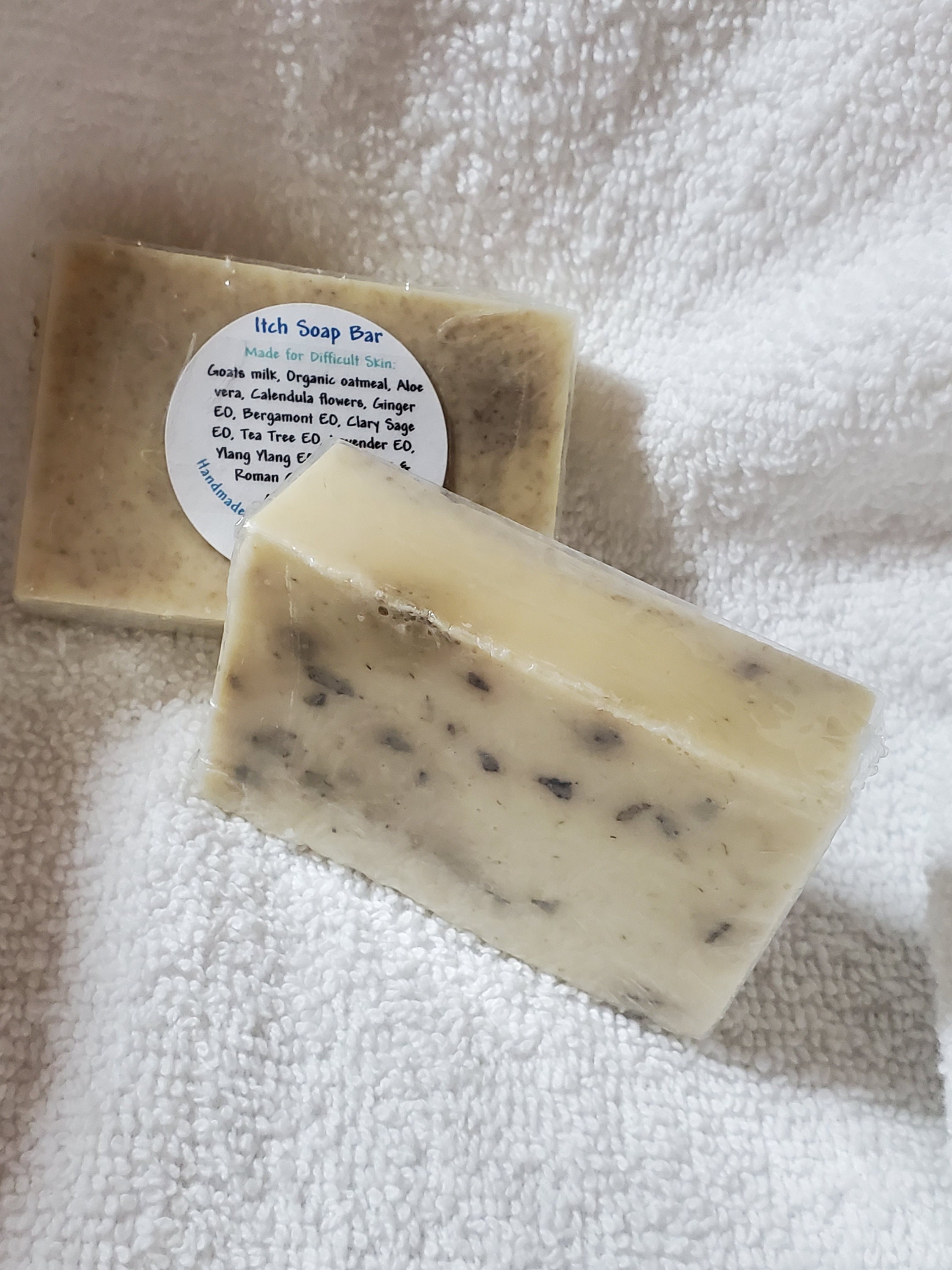 Itch Solutions Soap Bar Updated Formula Soothes Irritated Skin With ...