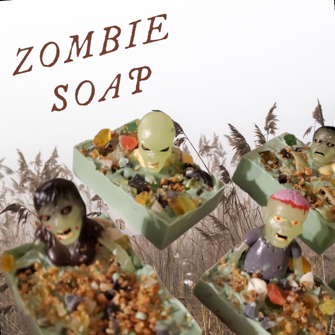 Zombie Soap With Toy Inside Upamperu - Etsy