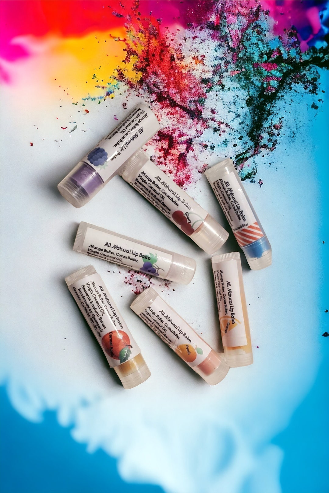 LIP BALM, Flavored and All Natural Colorado Beeswax and Honey. Upamperu ...