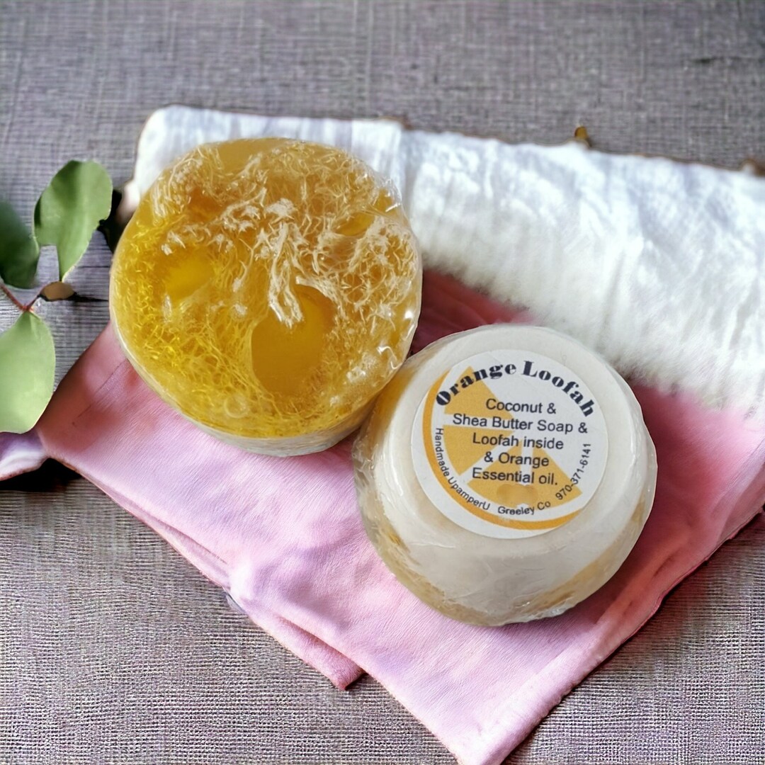 LOOFAH SOAP Butter Citrus Scented Coconut and Shea / Mango Butter Soap ...