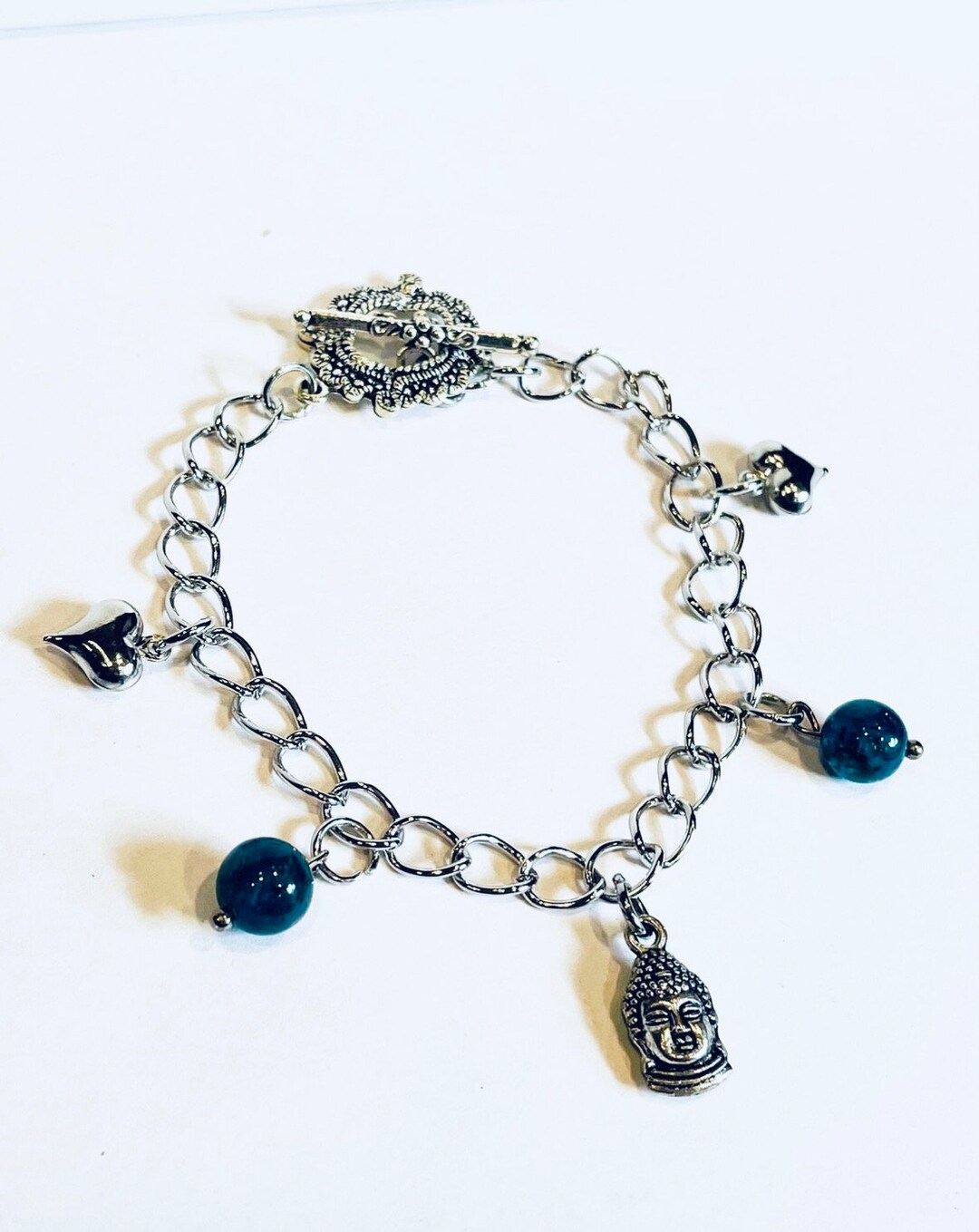 Buddha Charm Bracelet - Etsy