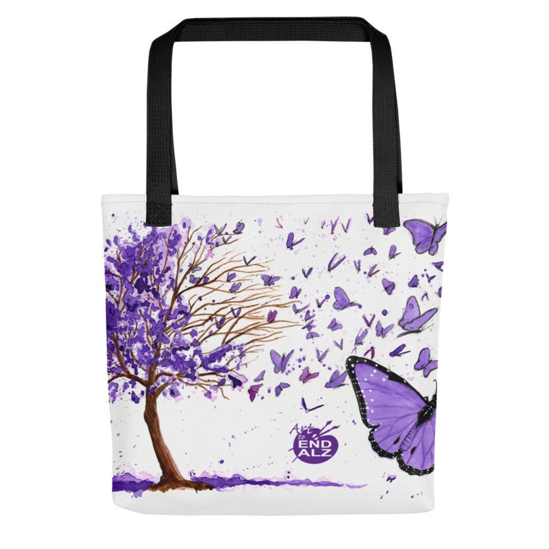 Butterfly Tree Tote Bag, Sustainable, Eco-friendly, Totebag, Beach Bag ...