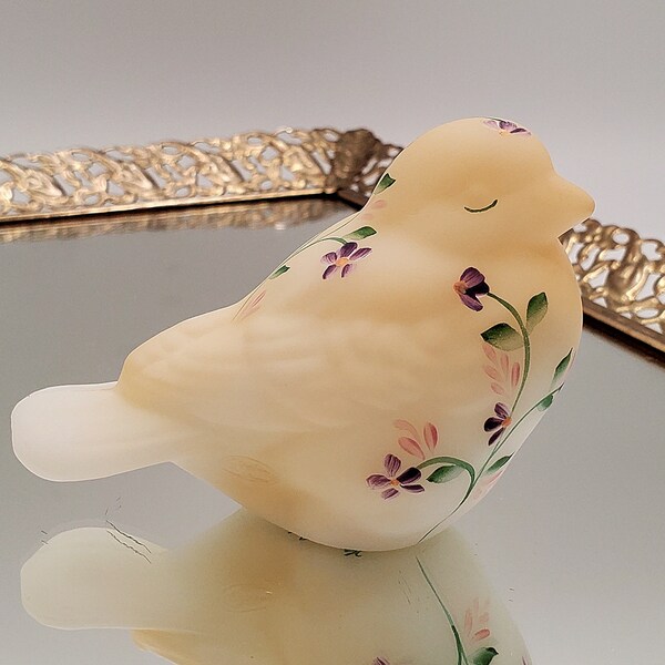 Fenton Glass Bird - Etsy