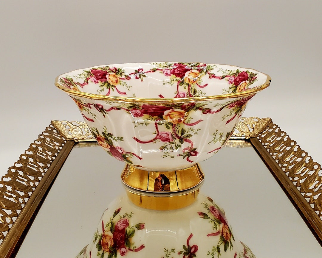 Royal Albert Old Country Roses Ruby Celebration Ribbon - Etsy