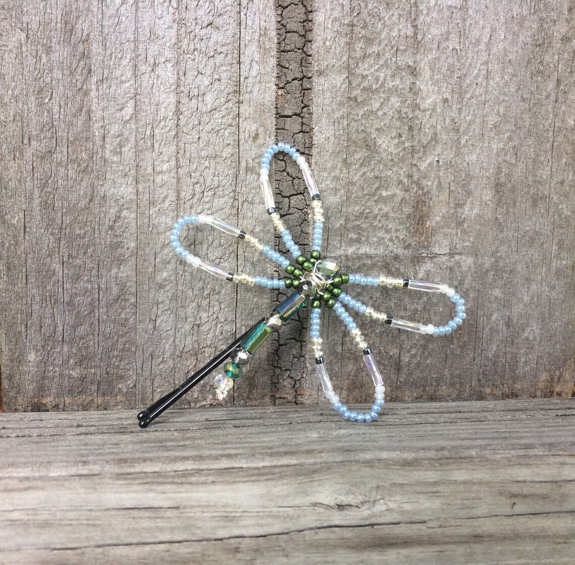 Dragonfly Hair Pin, Dragonfly Bobby Pin, Butterfly Bobby Pin, Beaded ...