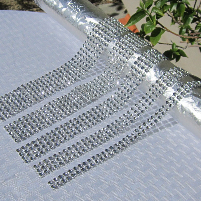 Rhinestone Mesh - Etsy