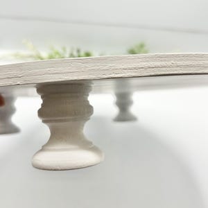 White Cake Stand 18" Wedding Cake Stand, Farmhouse Riser, White ...