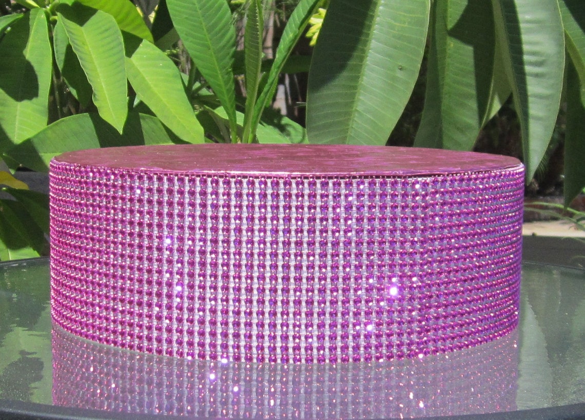 10 X 4 25cm X 10cm Bling Wedding Cake Stand - Etsy