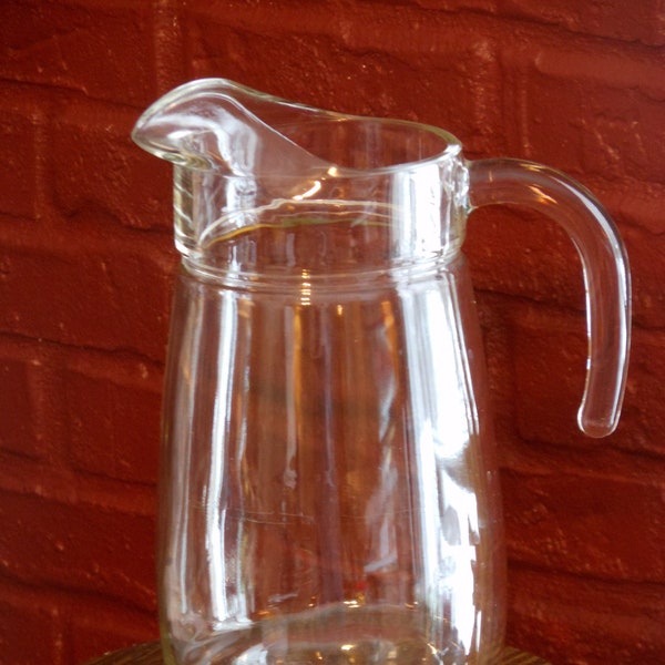 Glass Water Pitcher - Etsy