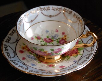 Bone china tea cup | Etsy