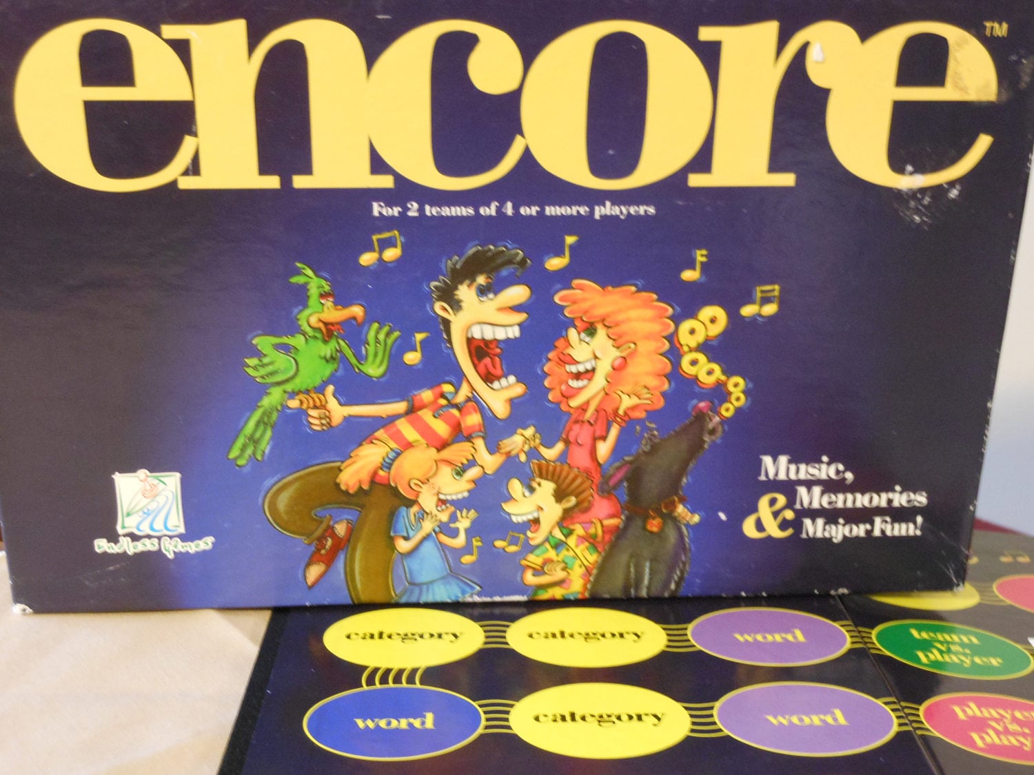 Encore: Music, Memories & Major Fun! Endless Games. 1997