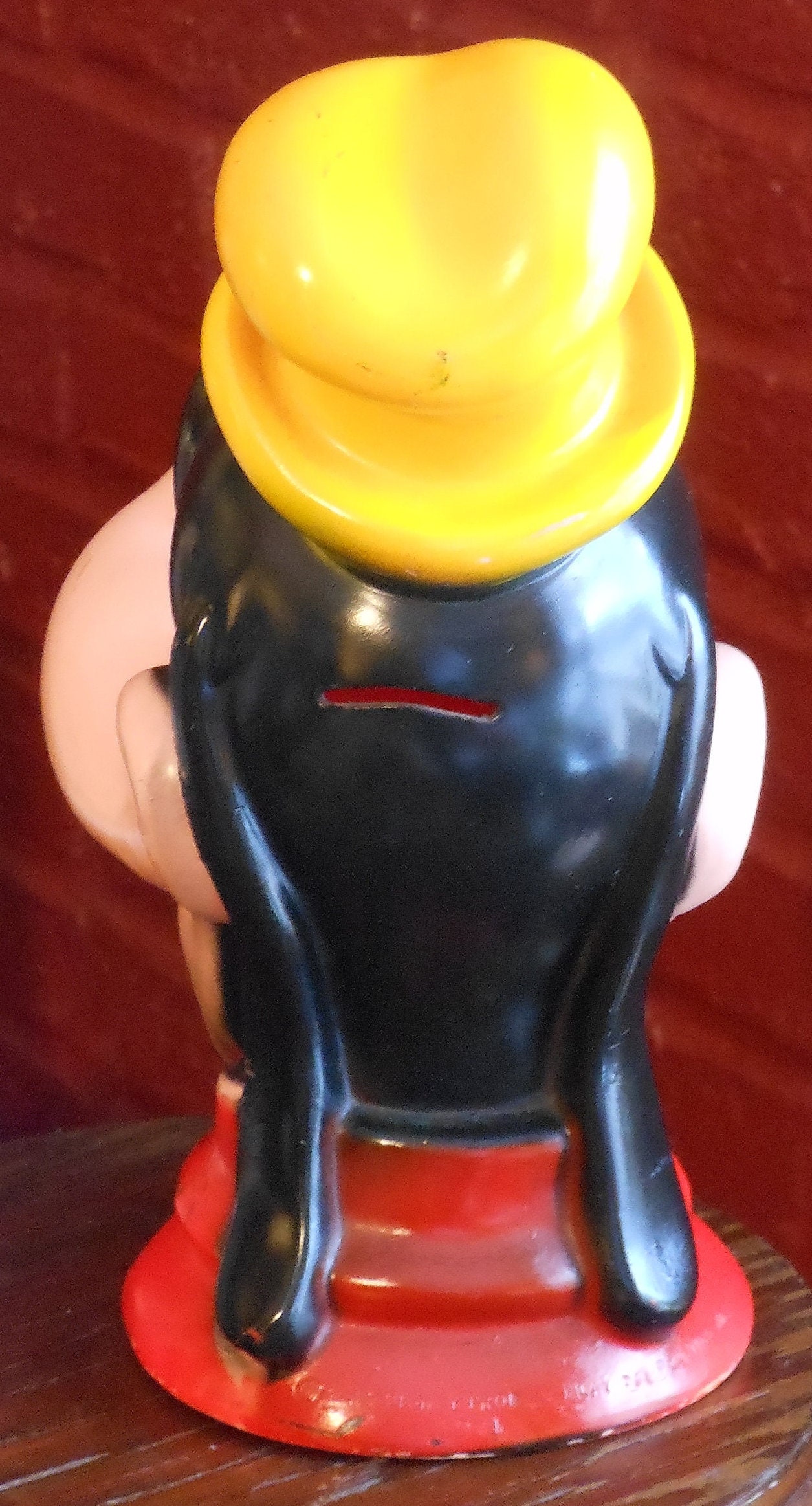 Vintage Walt Disney Plastic Goofy Bank