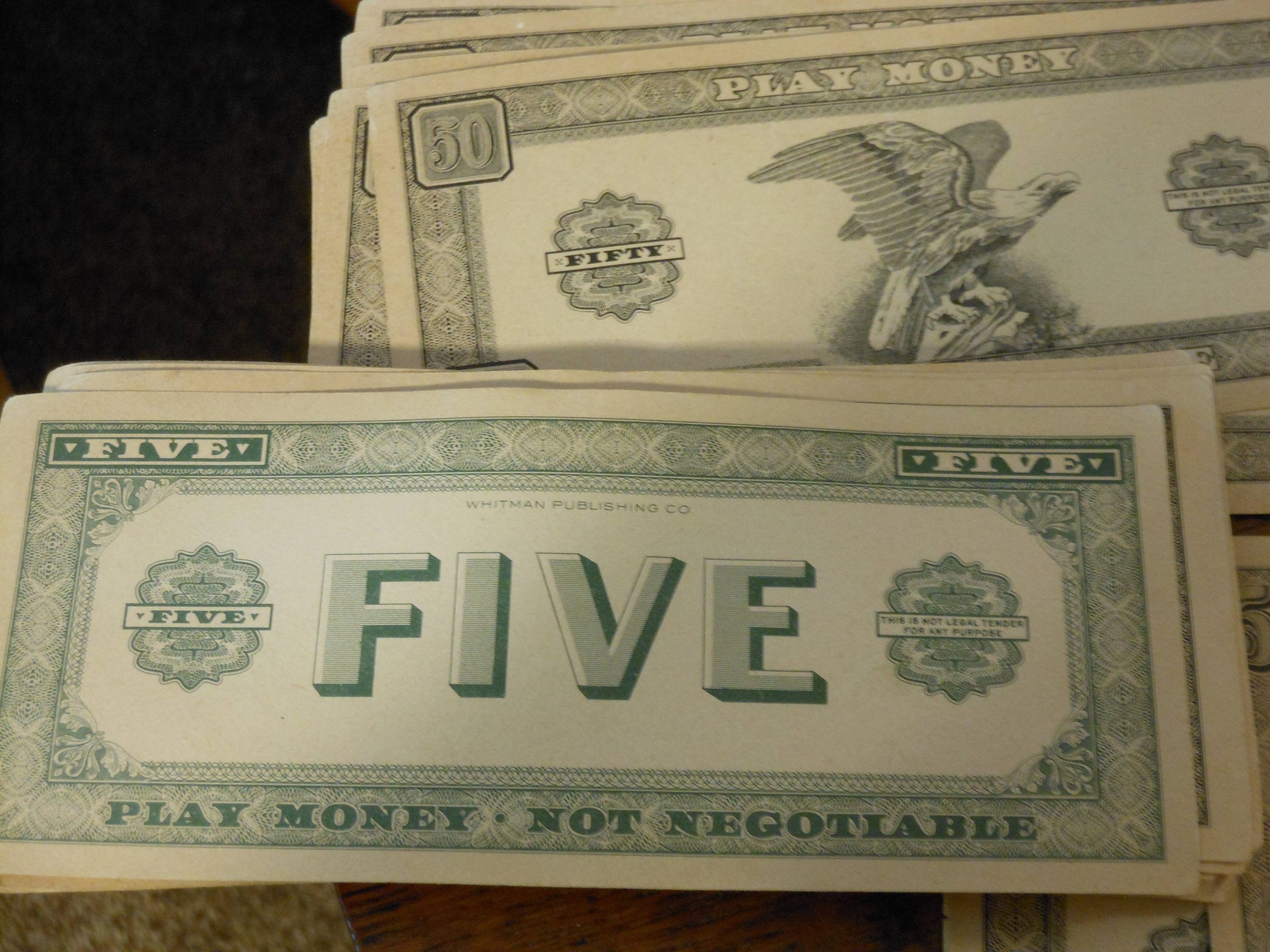 Vintage Play Money: Whitman Publishing Co.