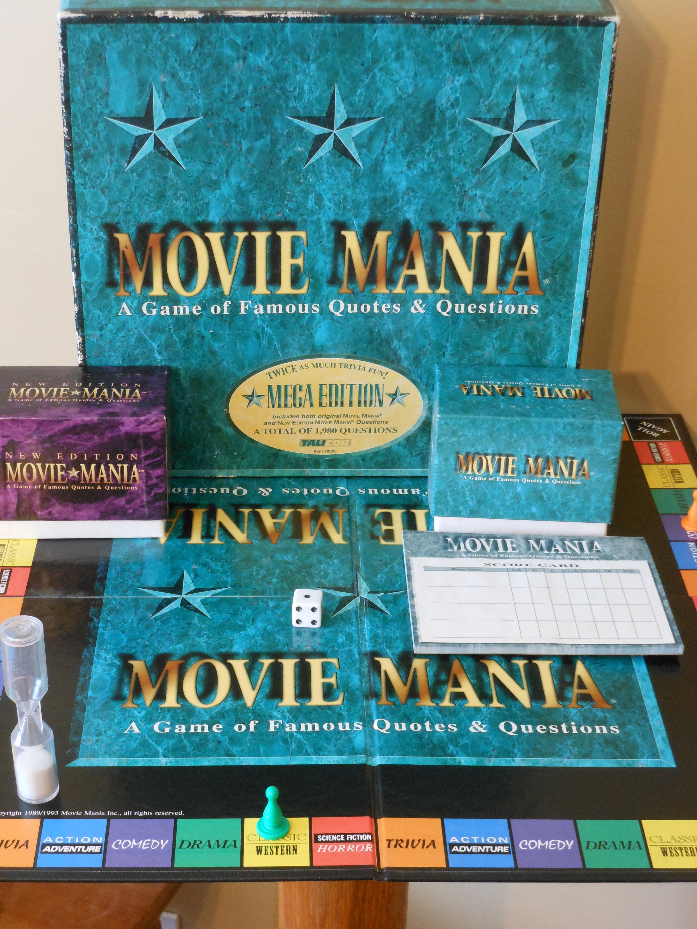 Movie Mania: A Game of Famous Quotes & Questions