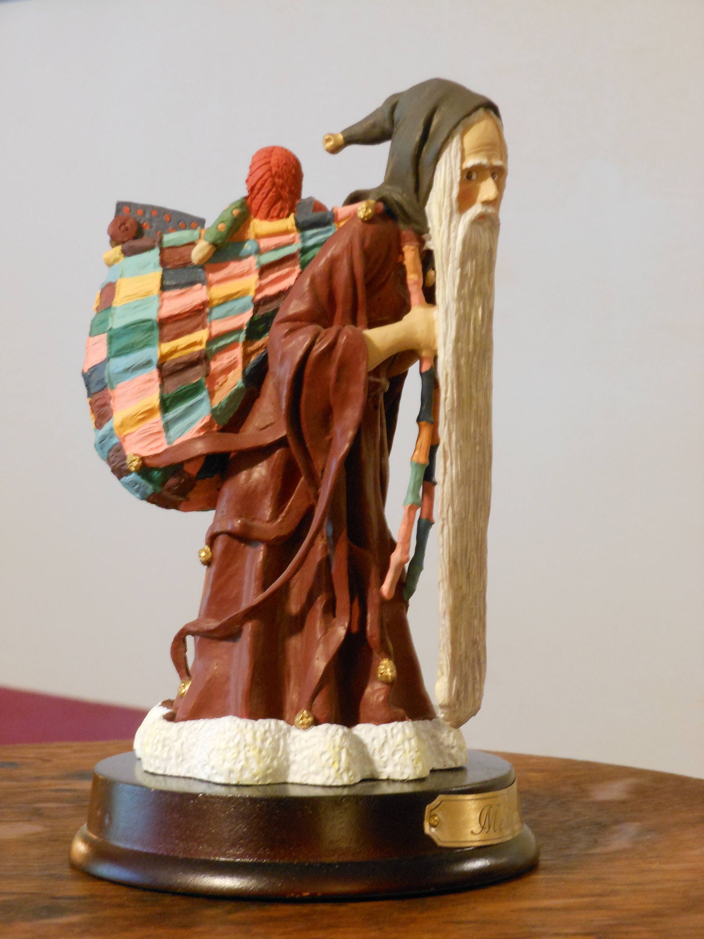 Medieval Santa. Duncan Royale History of Santa. Miniature Collection.