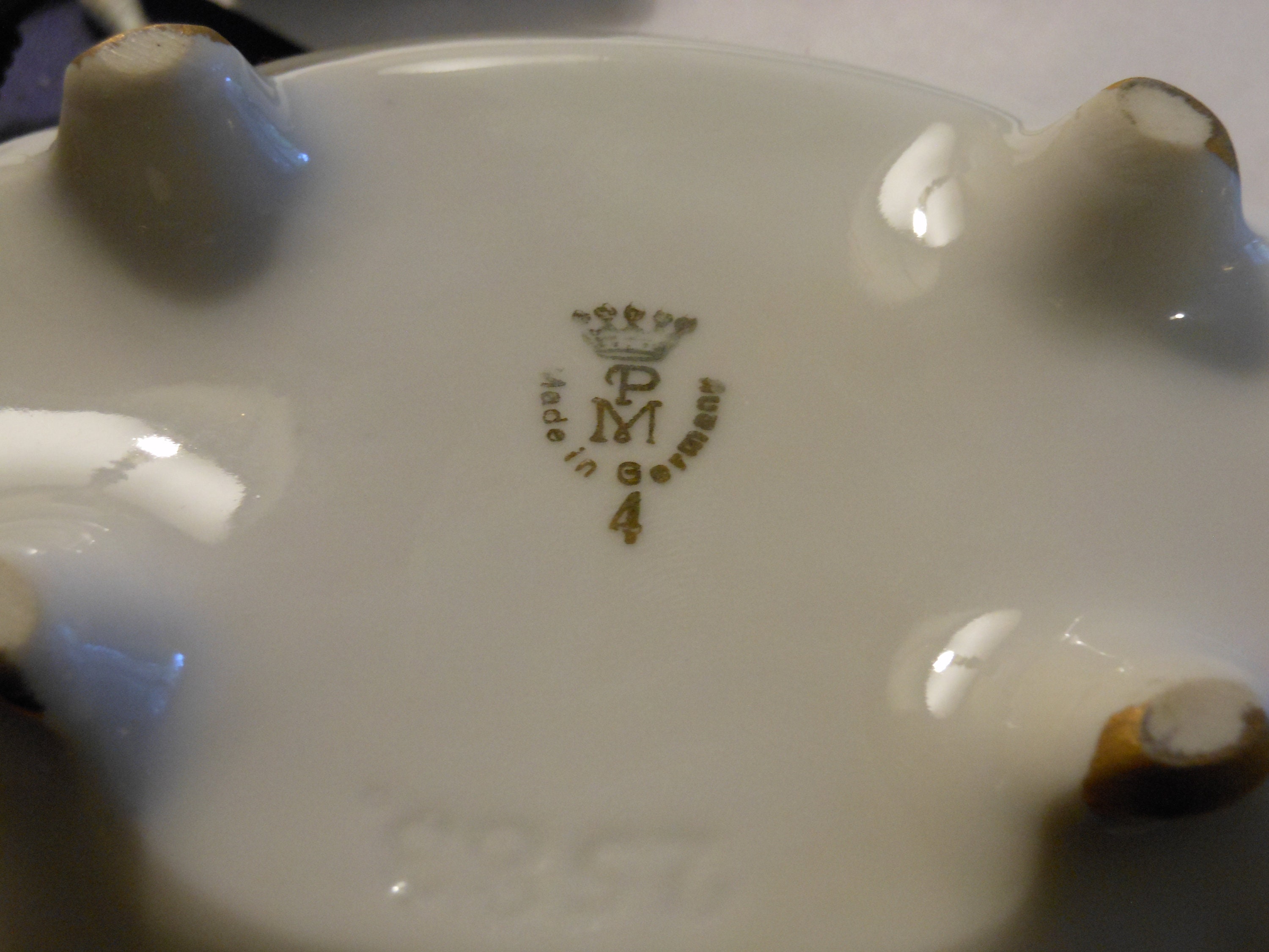 PM Germany Porcelain Trinket Dish