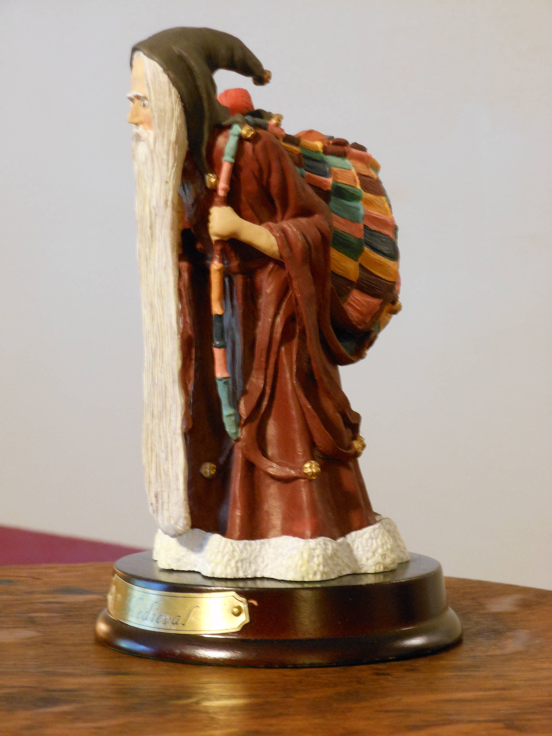 Medieval Santa. Duncan Royale History of Santa. Miniature Collection.