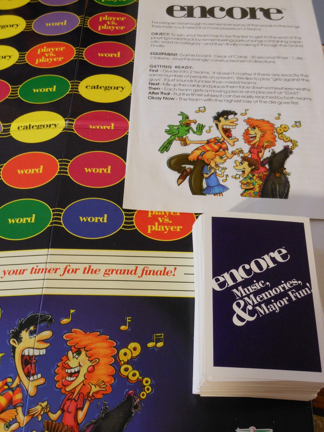 Encore: Music, Memories & Major Fun! Endless Games. 1997