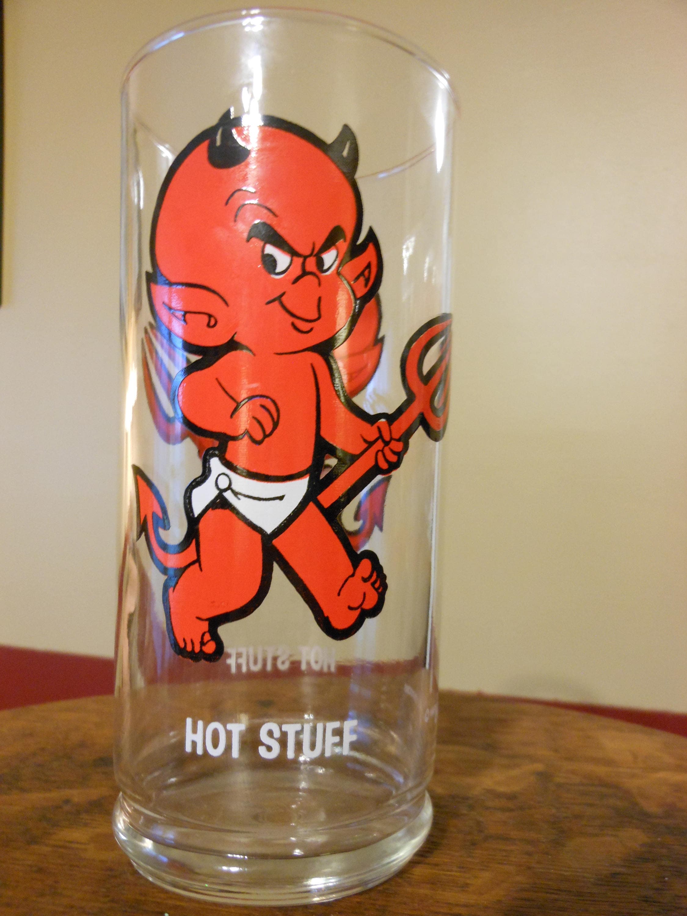 Hot Stuff (Harvey Cartoons) Little Devil Glass
