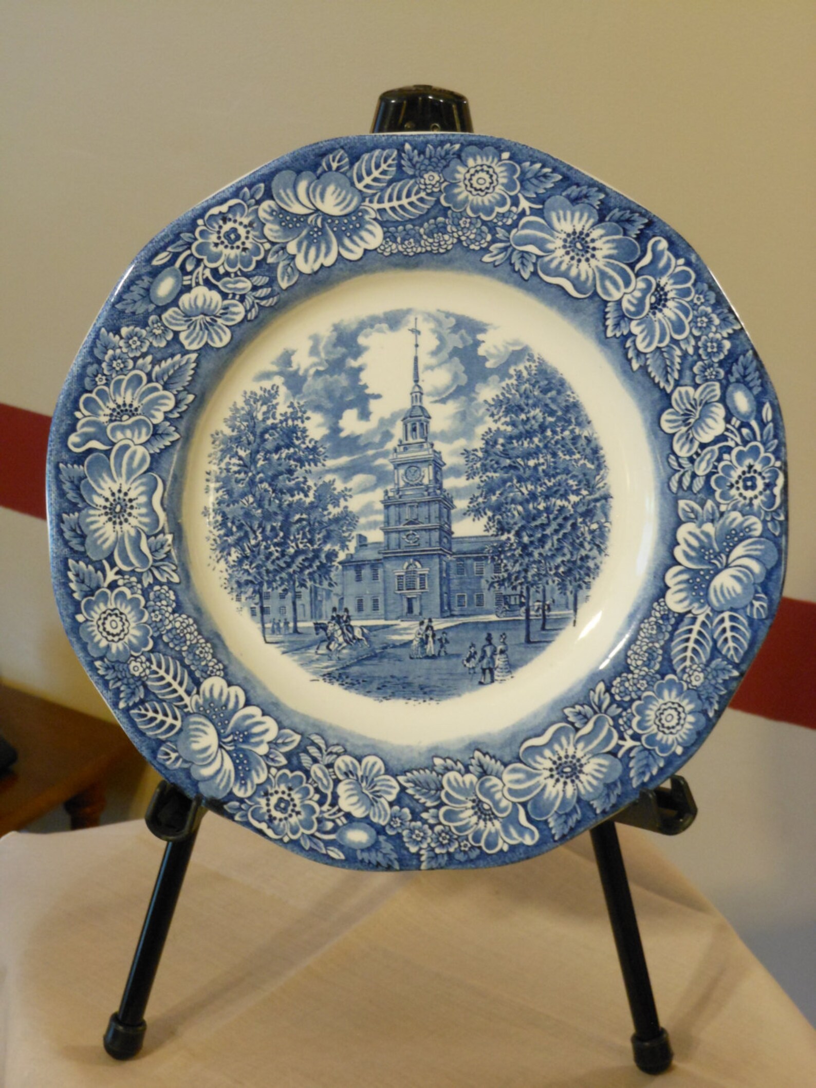 Staffordshire Ironstone Transferware Liberty Blue Independence - Etsy