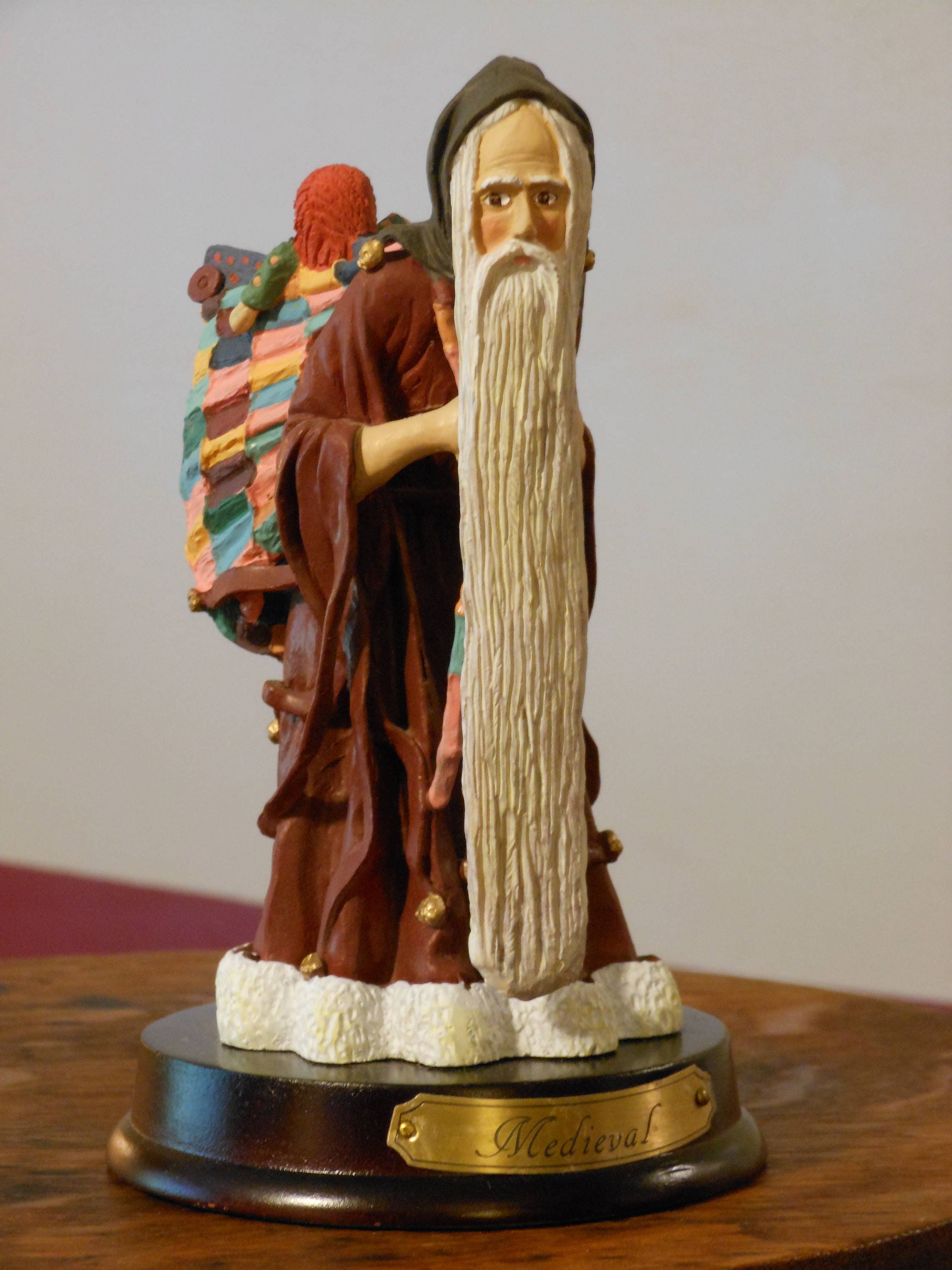 Medieval Santa. Duncan Royale History of Santa. Miniature Collection.