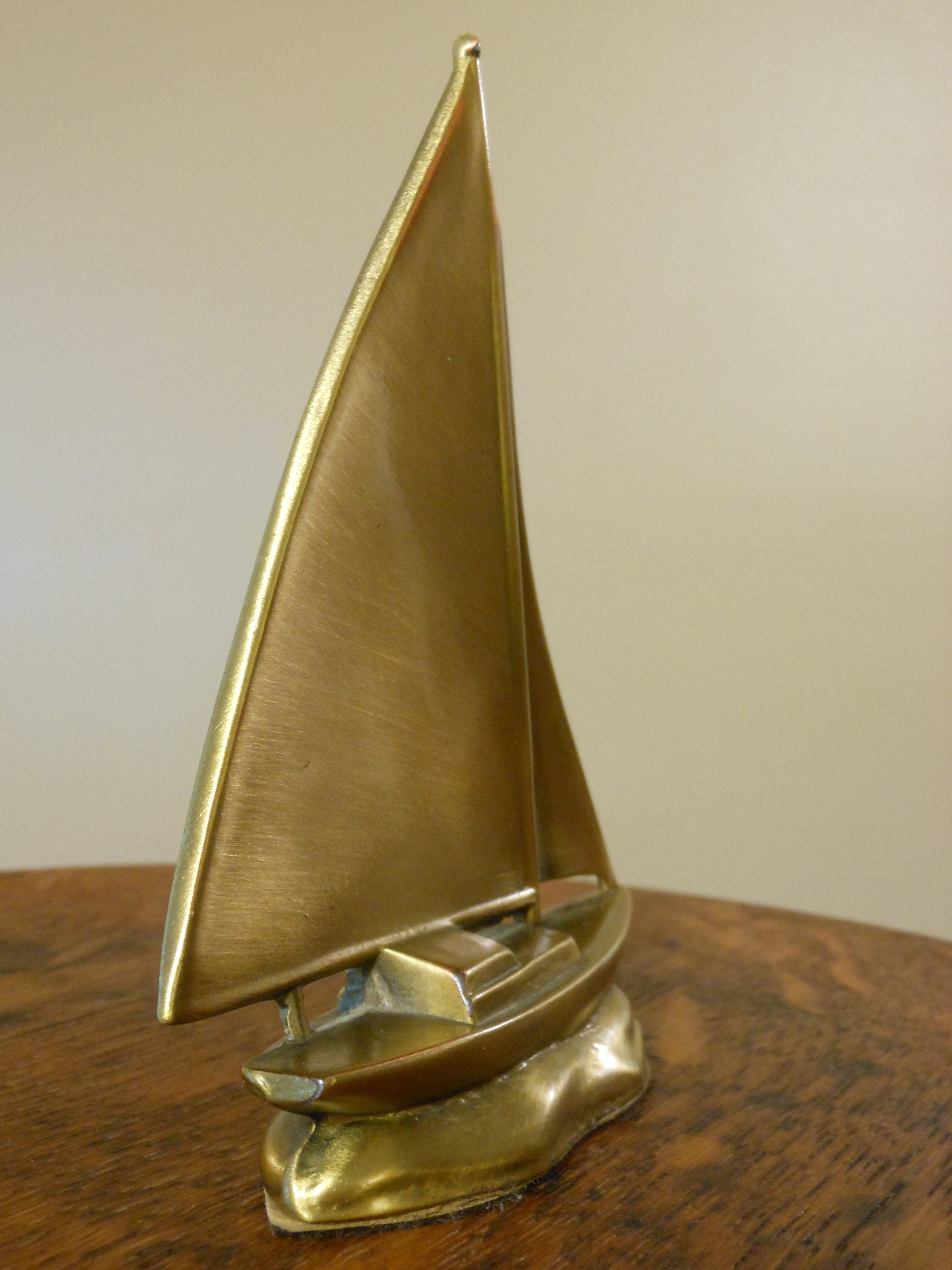 Solid Brass Sailing Boat