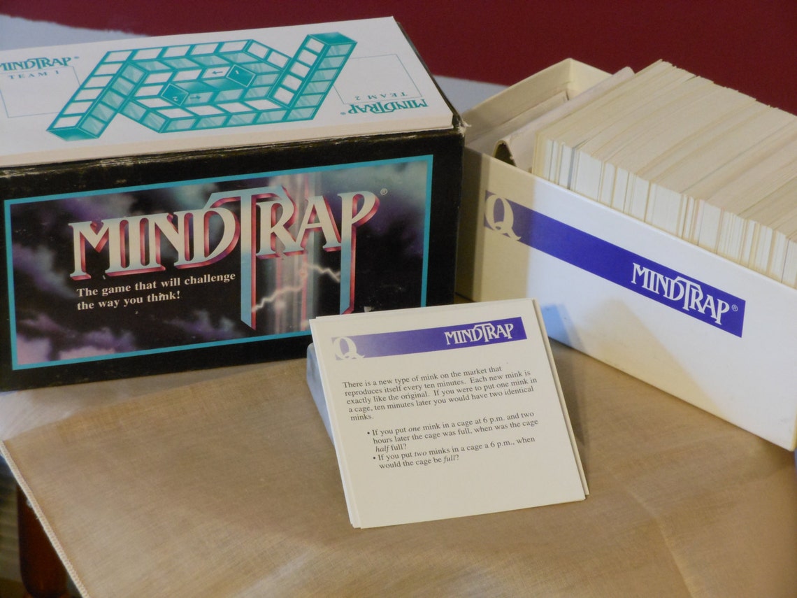 Mindtrap: the Game That Will Challenge the Way You Think - Etsy