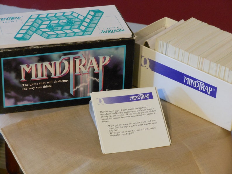 Mindtrap: the Game That Will Challenge the Way You Think - Etsy