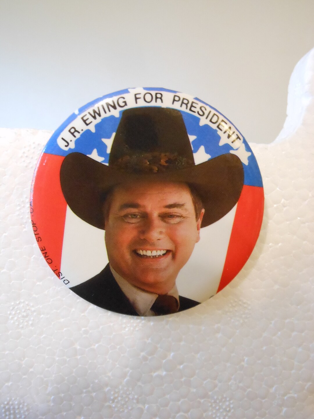 Classic TV J.R. Ewing for President Pinback Button - Etsy