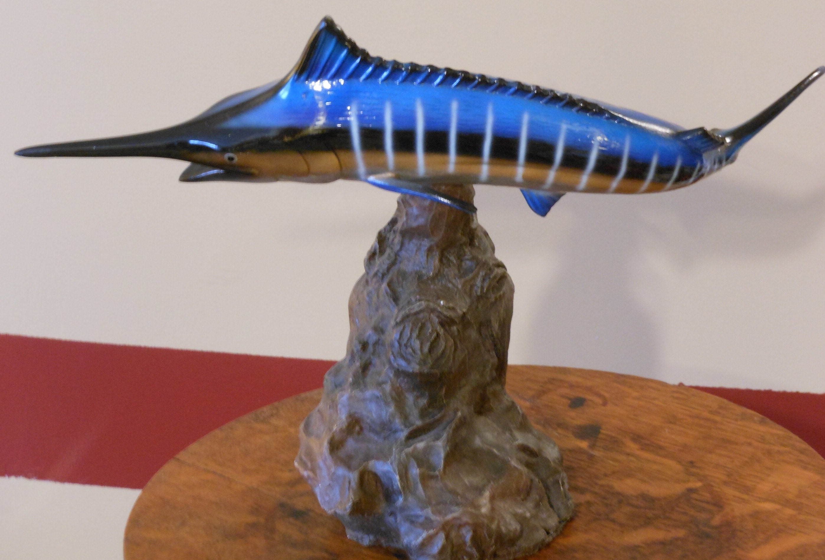 Land & Sea Nature Series Mounted Resin Blue Marlin