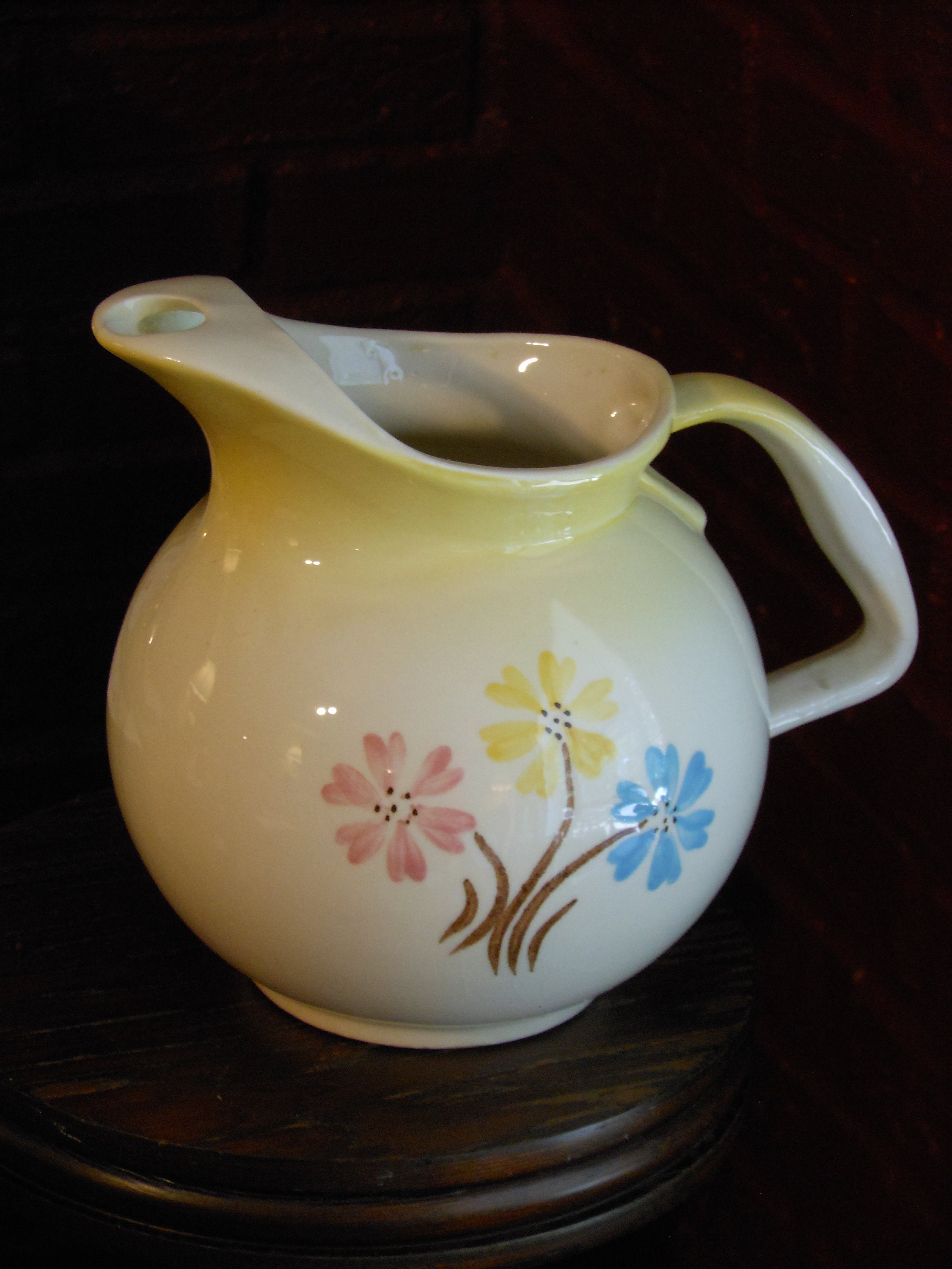 Vintage Hull Pitcher Flower Vase