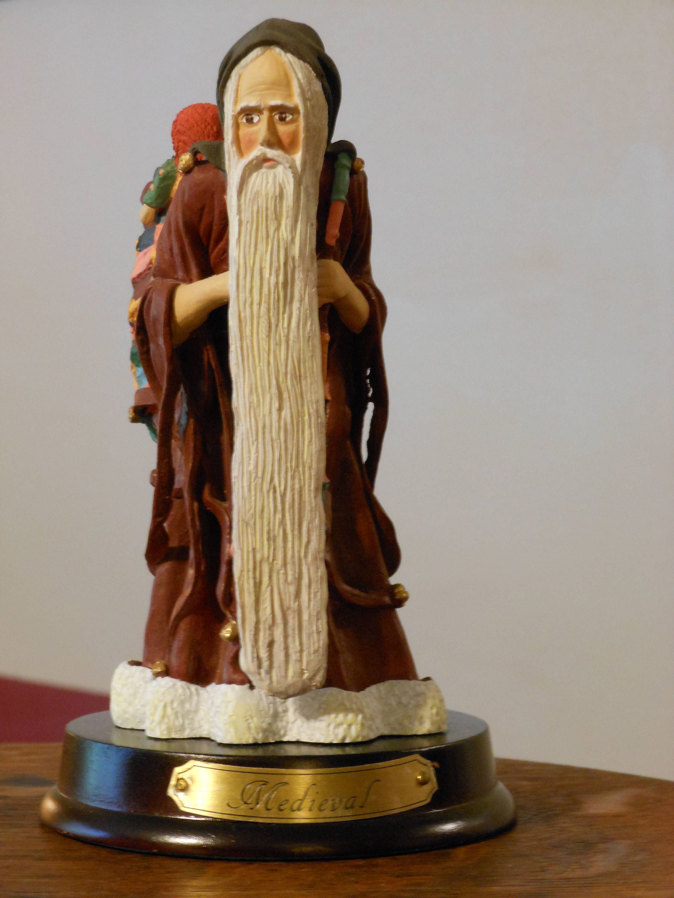 Medieval Santa. Duncan Royale History of Santa. Miniature Collection.