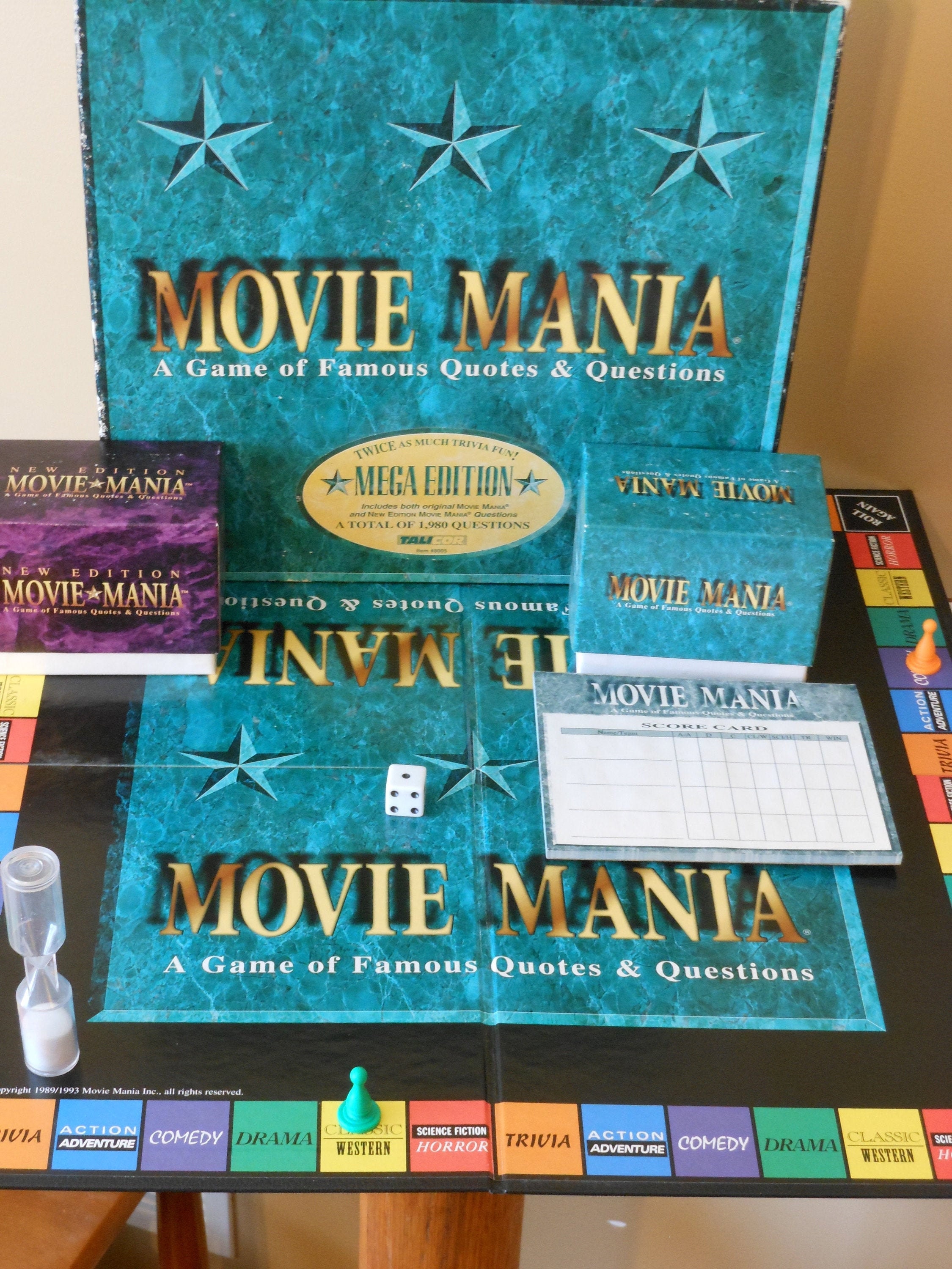 Movie Mania: A Game of Famous Quotes & Questions