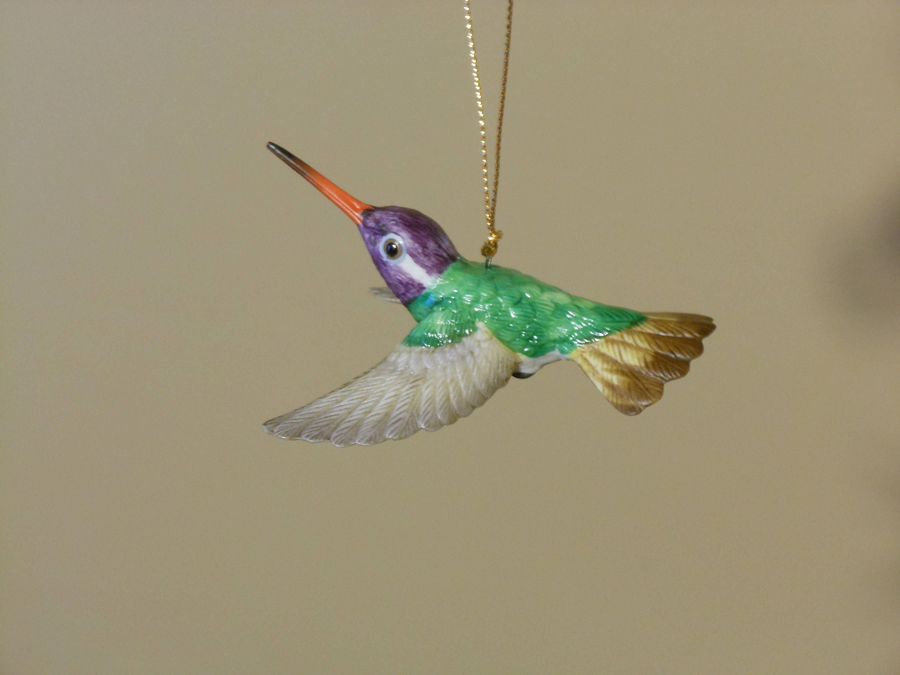 Lenox Fine Porcelain Hummingbird Ornaments