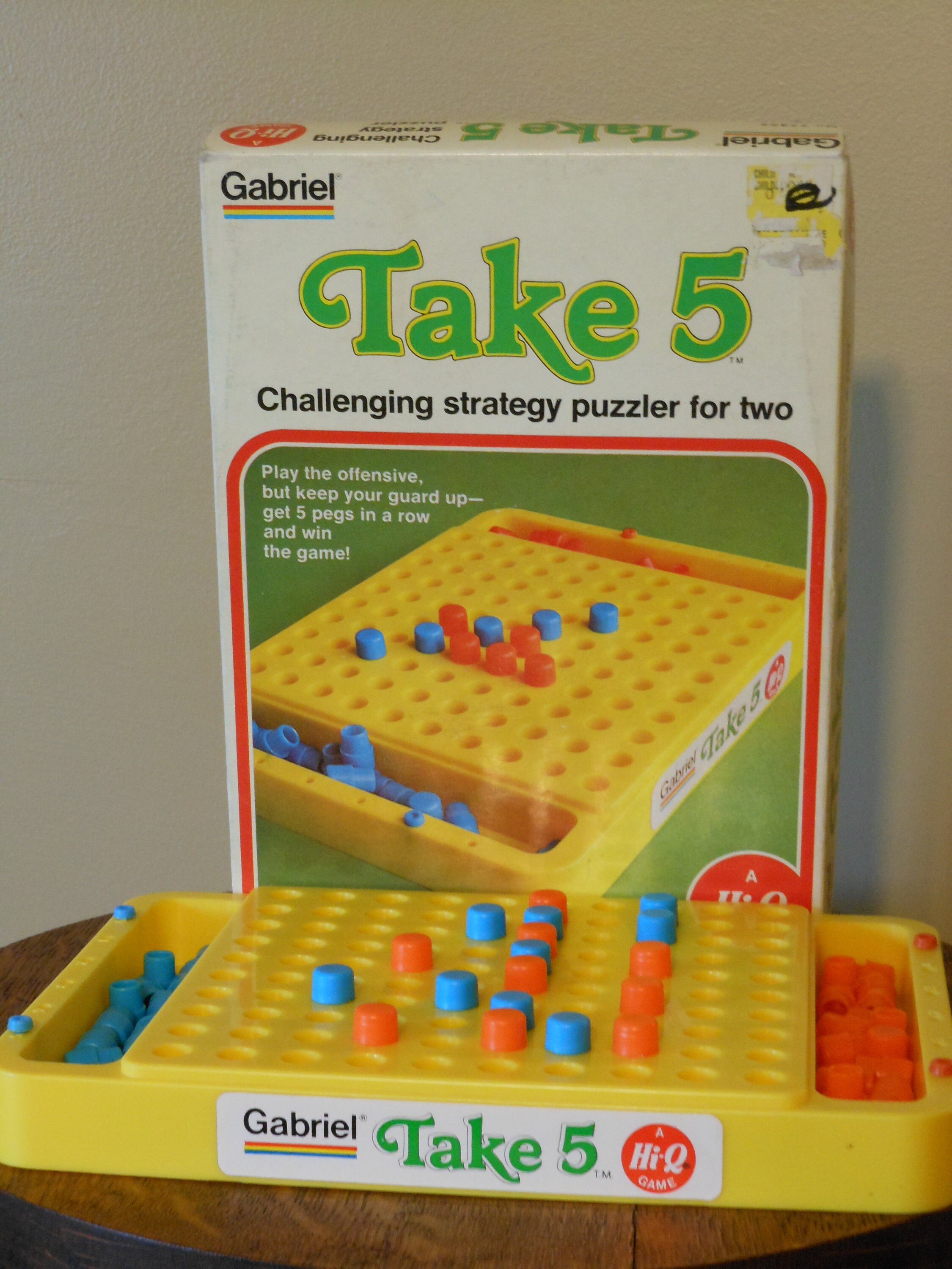 Take 5 Game: Challenging Strategy Puzzler for Two