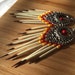 Tribal Fire Quill Earrings - Etsy