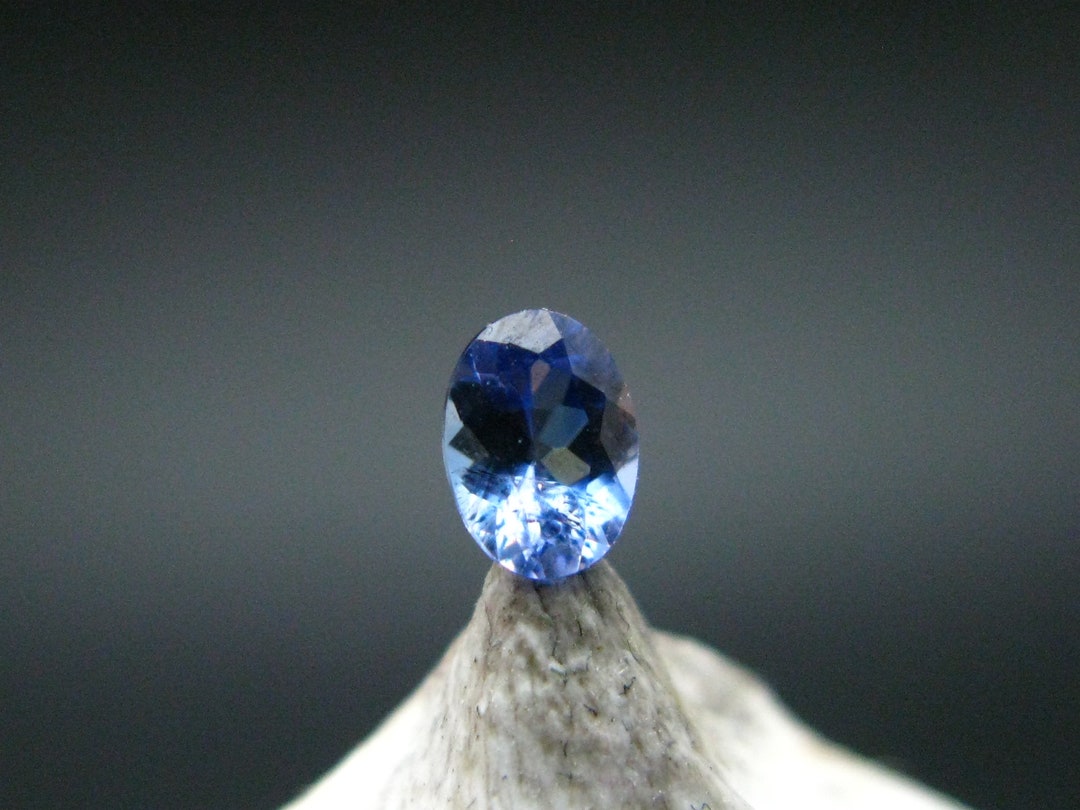 Gem Benitoite Cut Stone From California 0.14 Carats 3.8x3.1mm - Etsy