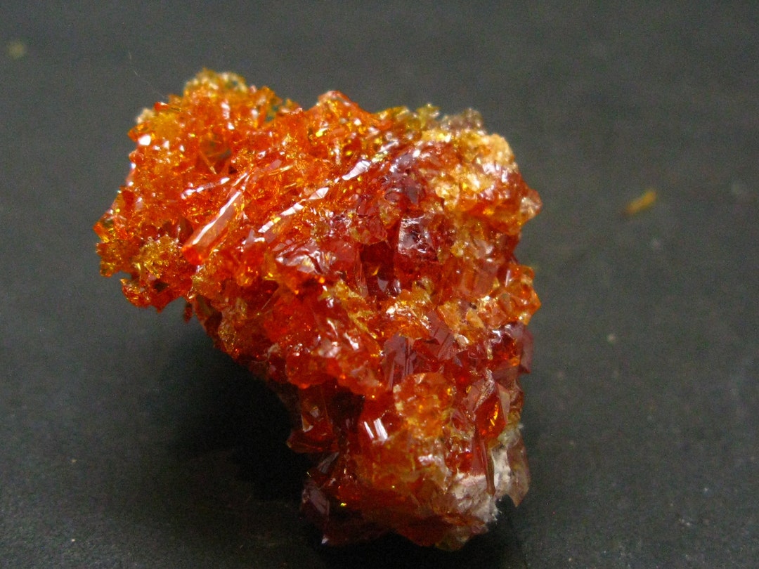 Fire Red Zincite Cluster From Poland 3.2 23.50 Grams - Etsy UK