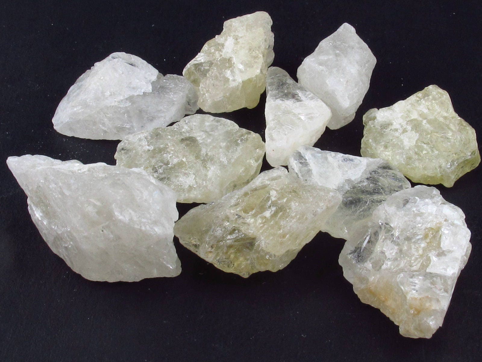 Rare Lot of 10 Golden Amblygonite Crystals From Brazil - Etsy