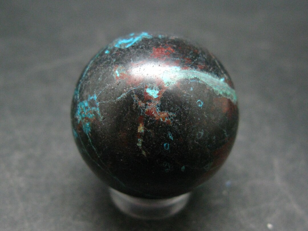 Quantum Quattro Sphere Malachite Shattuckite Chrysocola Dioptase 1.1 42 ...