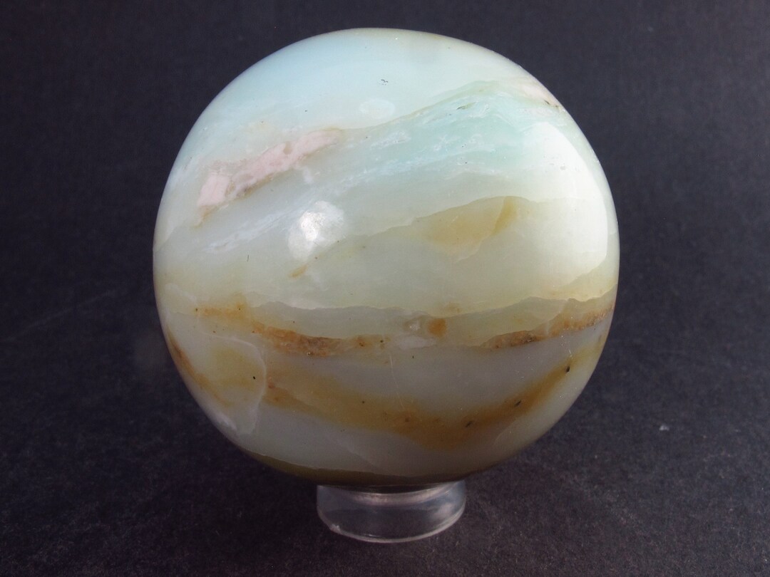 Gem Quality Blue Opal Sphere From Peru 1.8 97.8 Grams - Etsy