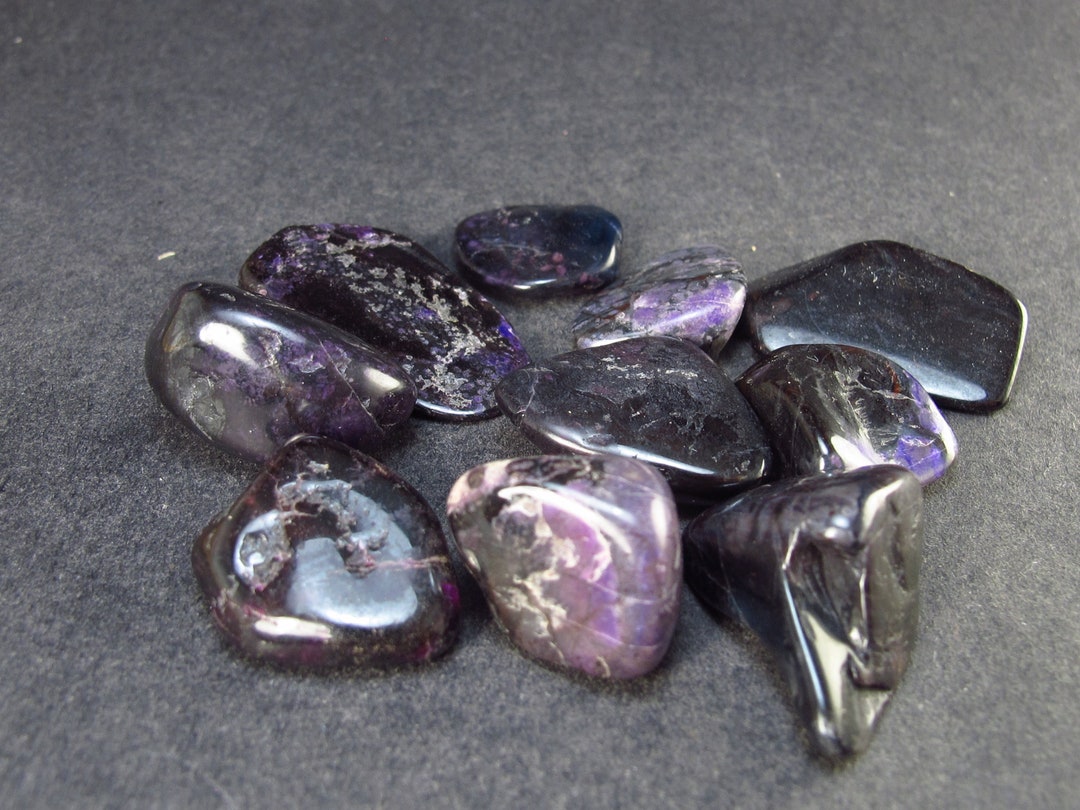 Lot of 10 Sugilite Polished Pieces From South Africa 40.7 Grams - Etsy UK